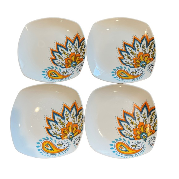 Tabletops Gallery | Dining | Tabletops Gallery Boho 7s Paisley Print ...